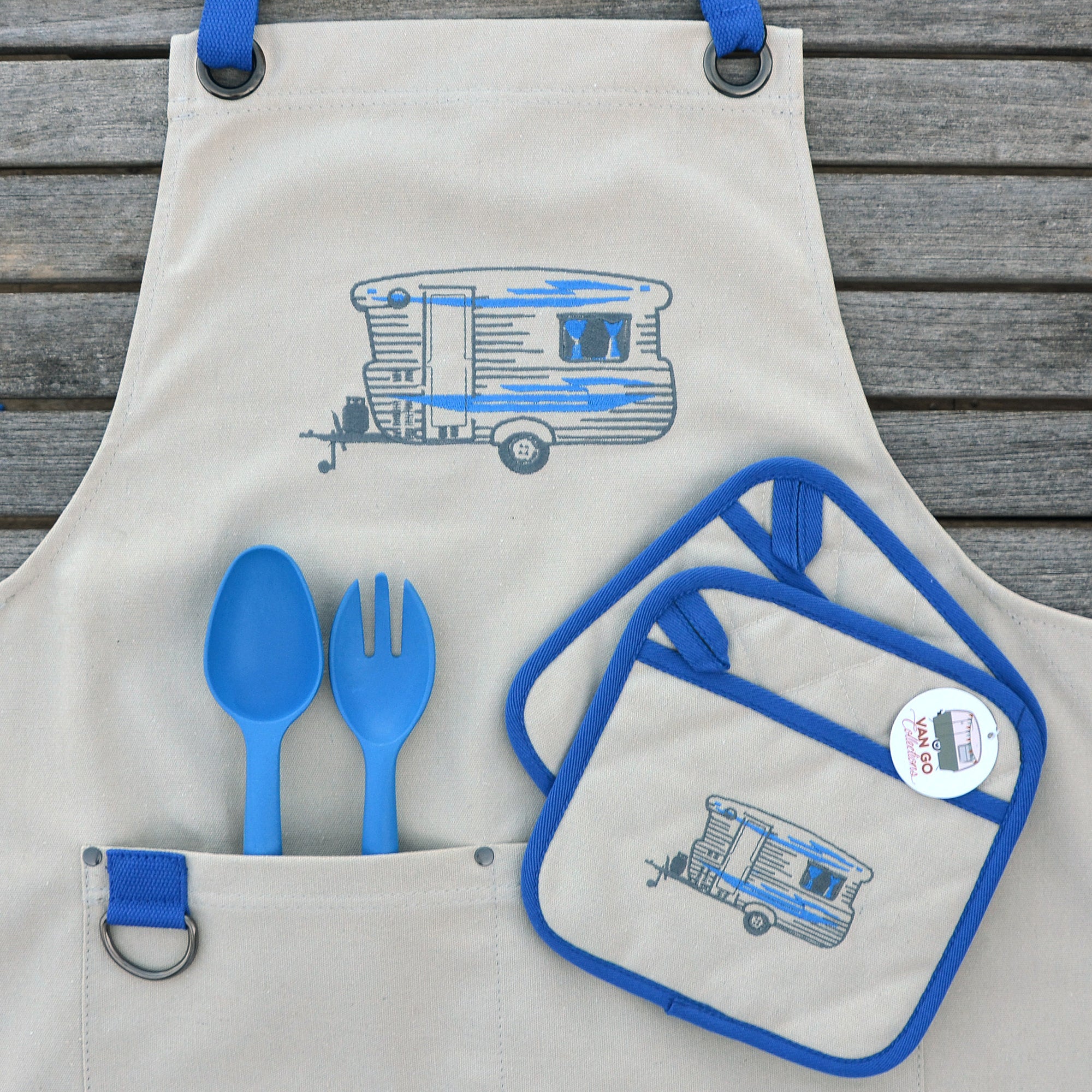 Aprons + Pot Holders – Van Go Collections